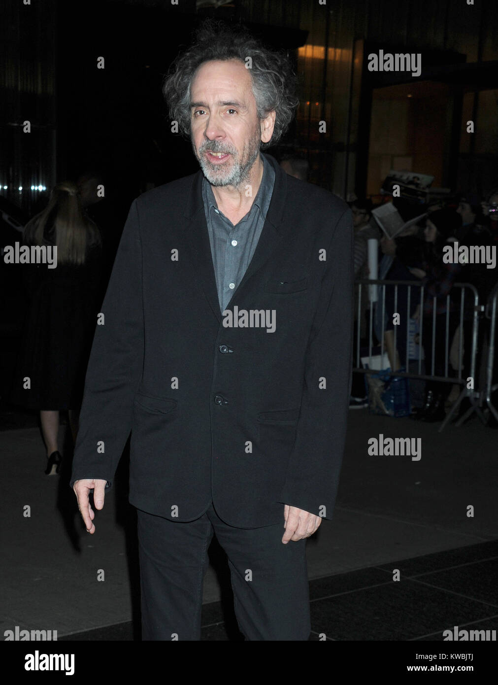 NEW YORK, NY - DECEMBER 15: Tim Burton attends the 'Big Eyes' New York ...