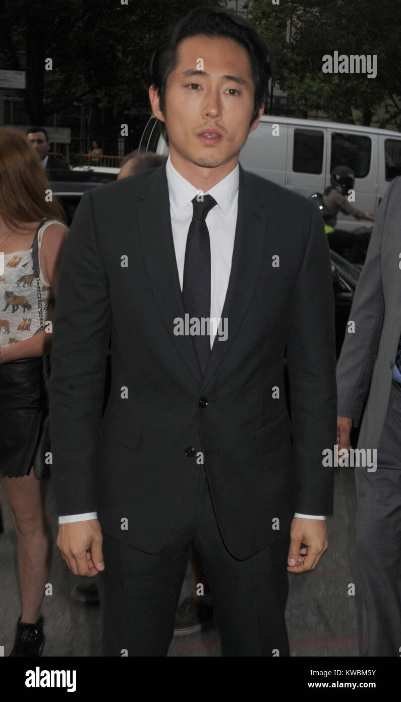 NEW YORK, NY - JULY 11: Steven Yeun attends the 'I, Origins' panel ...