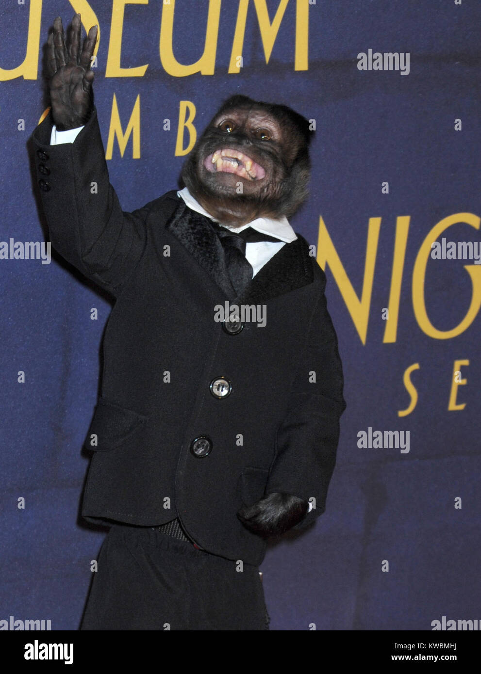 NEW YORK, NY - DECEMBER 11: Crystal The Monkey attends the 'Night At ...