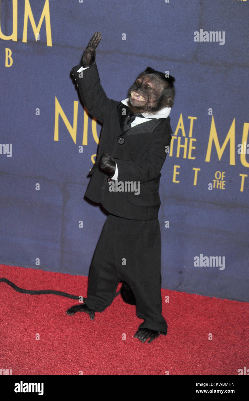 NEW YORK, NY - DECEMBER 11: Crystal The Monkey attends the 'Night At ...