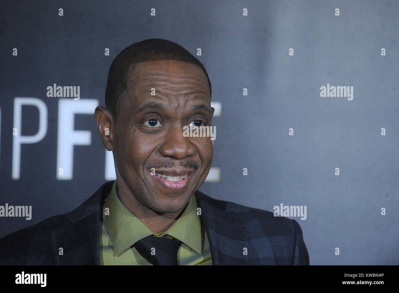 NEW YORK, NY - DECEMBER 03: Freddie Jackson attends the premiere of ...