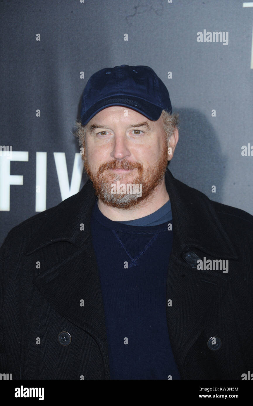 NEW YORK, NY - DECEMBER 03: Louis Ck attends the premiere of 'Top Five ...