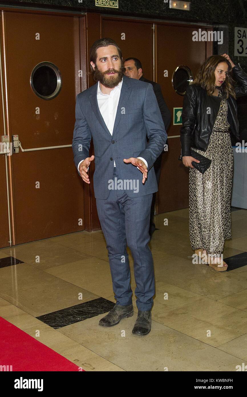 MADRID, SPAIN - MARCH 20: Jake Gyllenhaal attends the premiere of ...