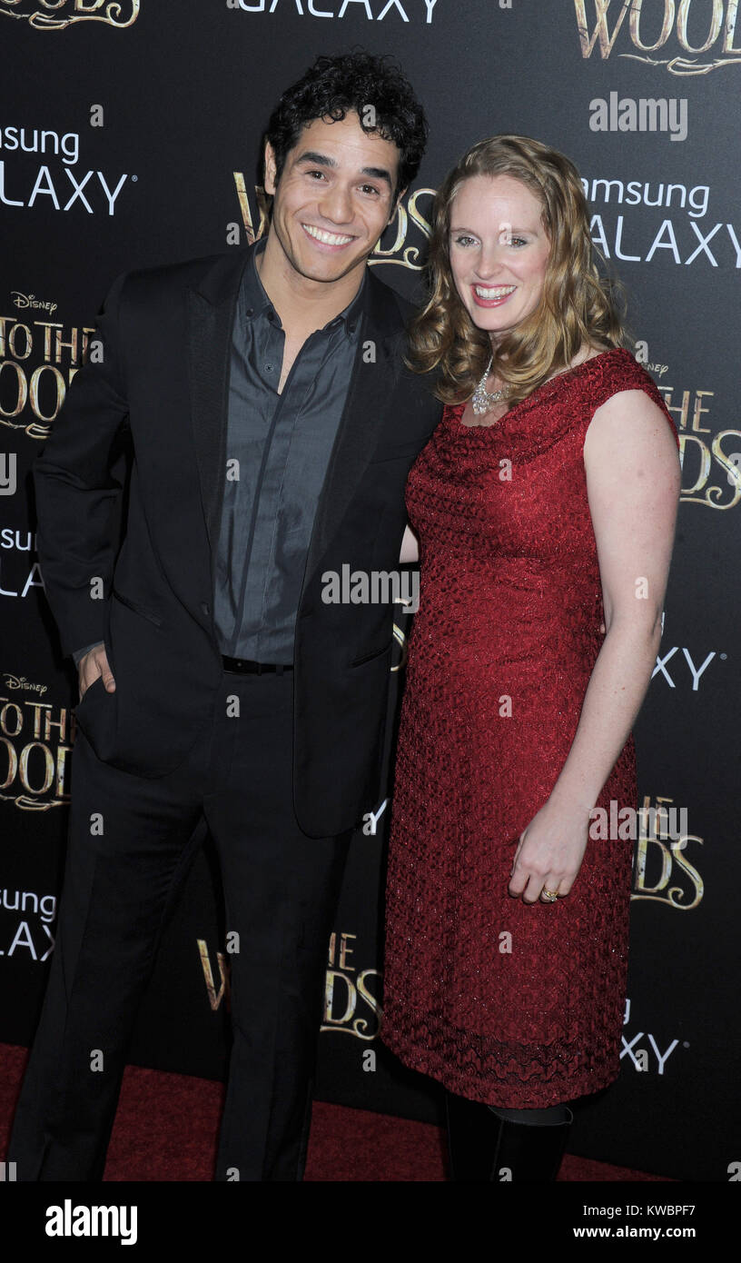 NEW YORK, NY - DECEMBER 08: Adam Jacobsattends 'Into The Woods' World ...