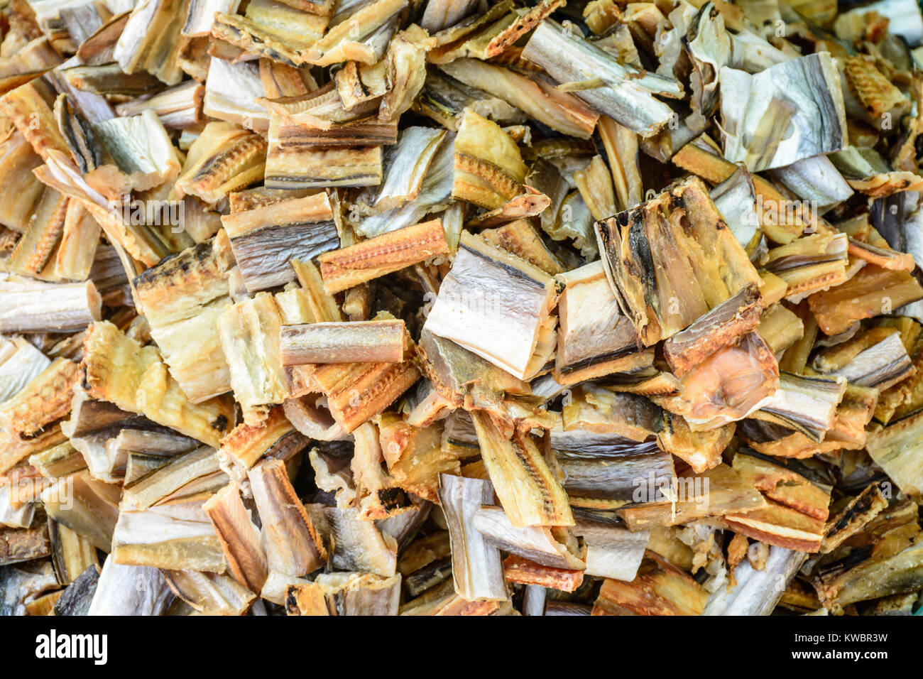 photo of pieces of dried fish Stock Photo - Alamy