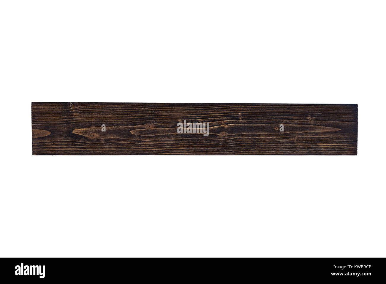 Dark brown wooden board with natural striped pattern for background ...