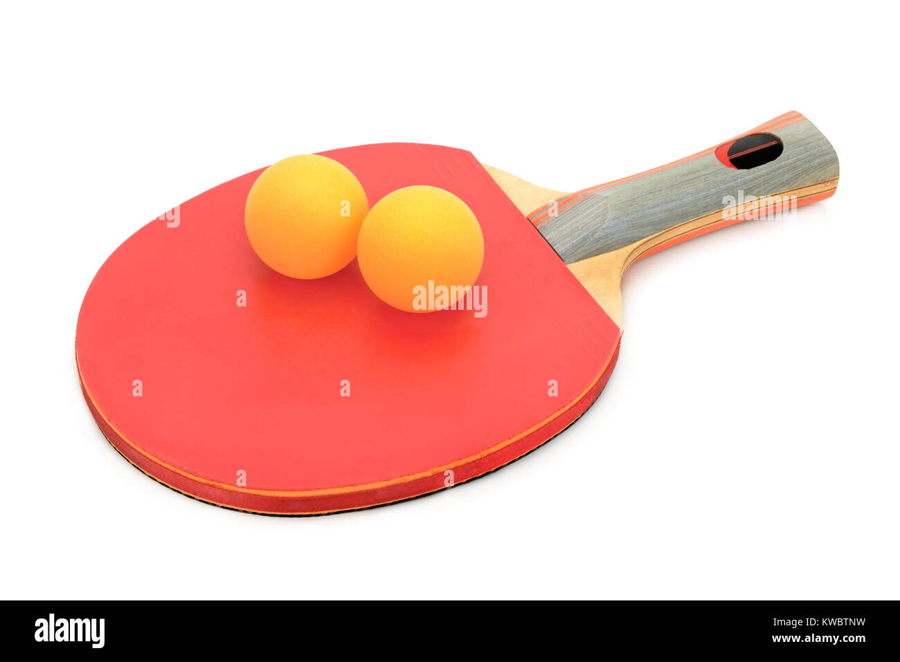 Ping pong racket sports Cut Out Stock Images & Pictures - Alamy
