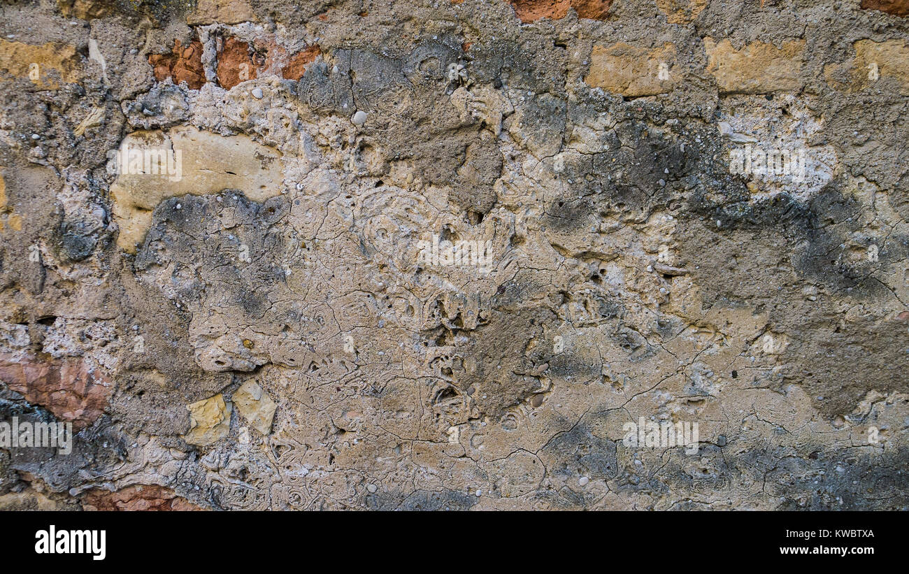 Pattern of a old stone wall Stock Photo - Alamy