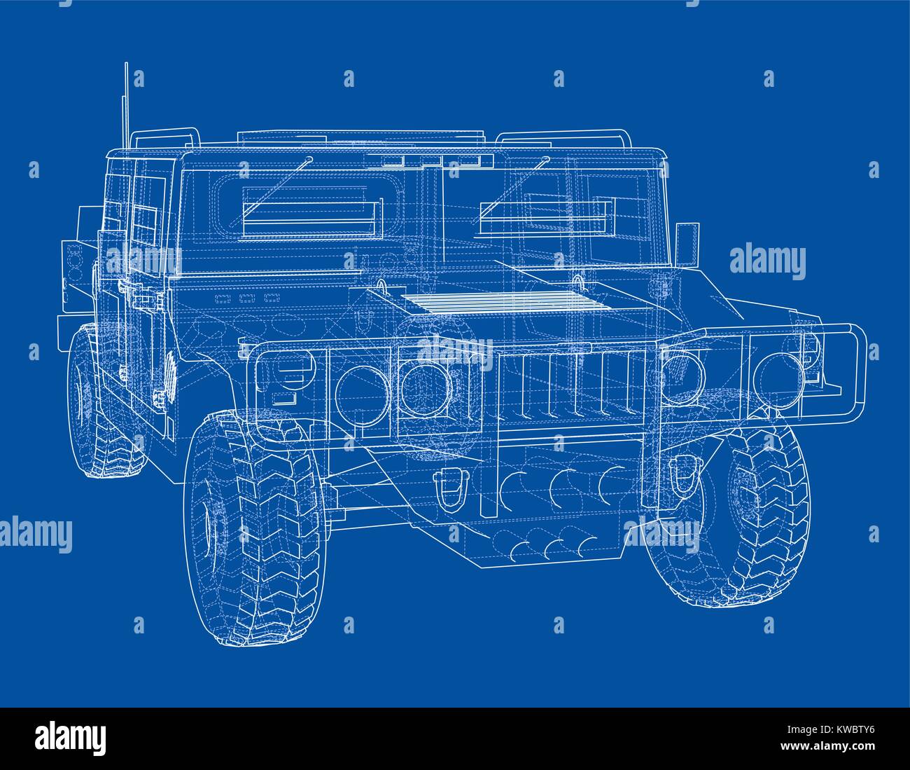 Armored motor car Stock Vector Images - Alamy