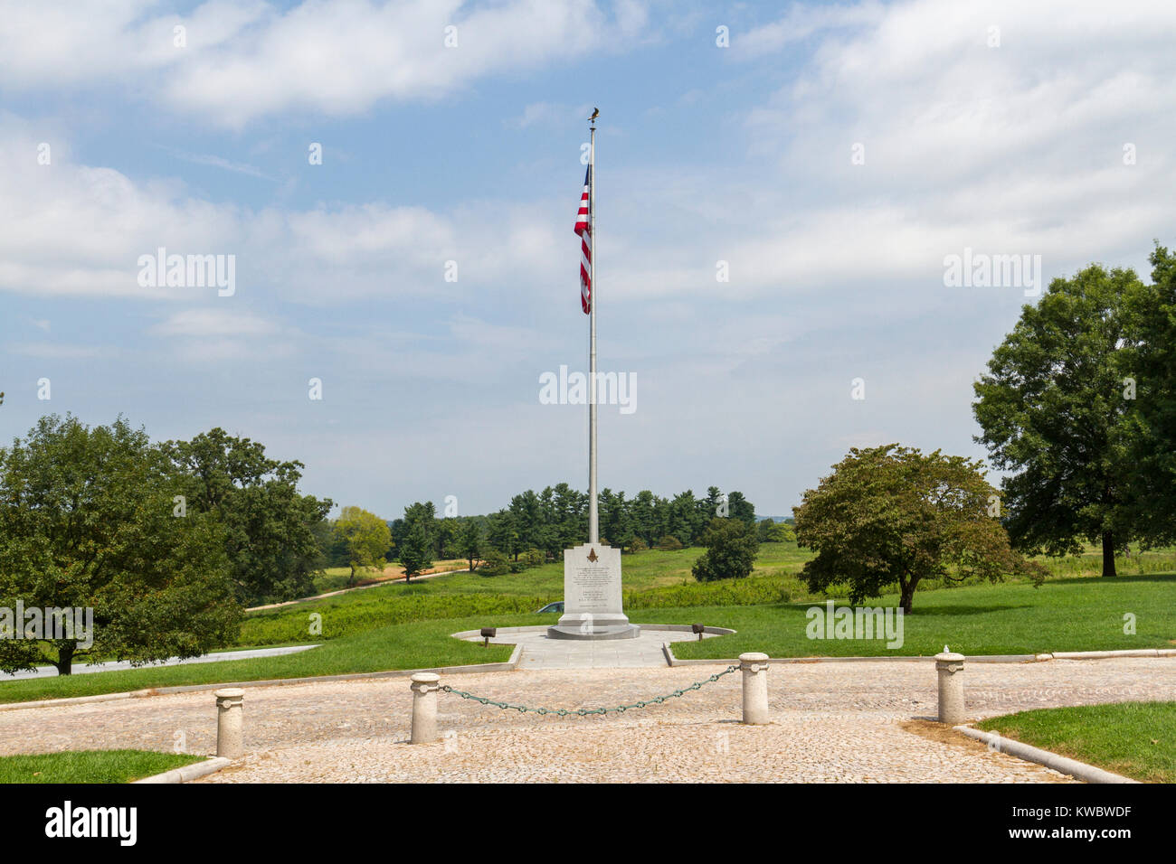 The Masonic Memorial in Valley Forge National Historical Park (U.S ...