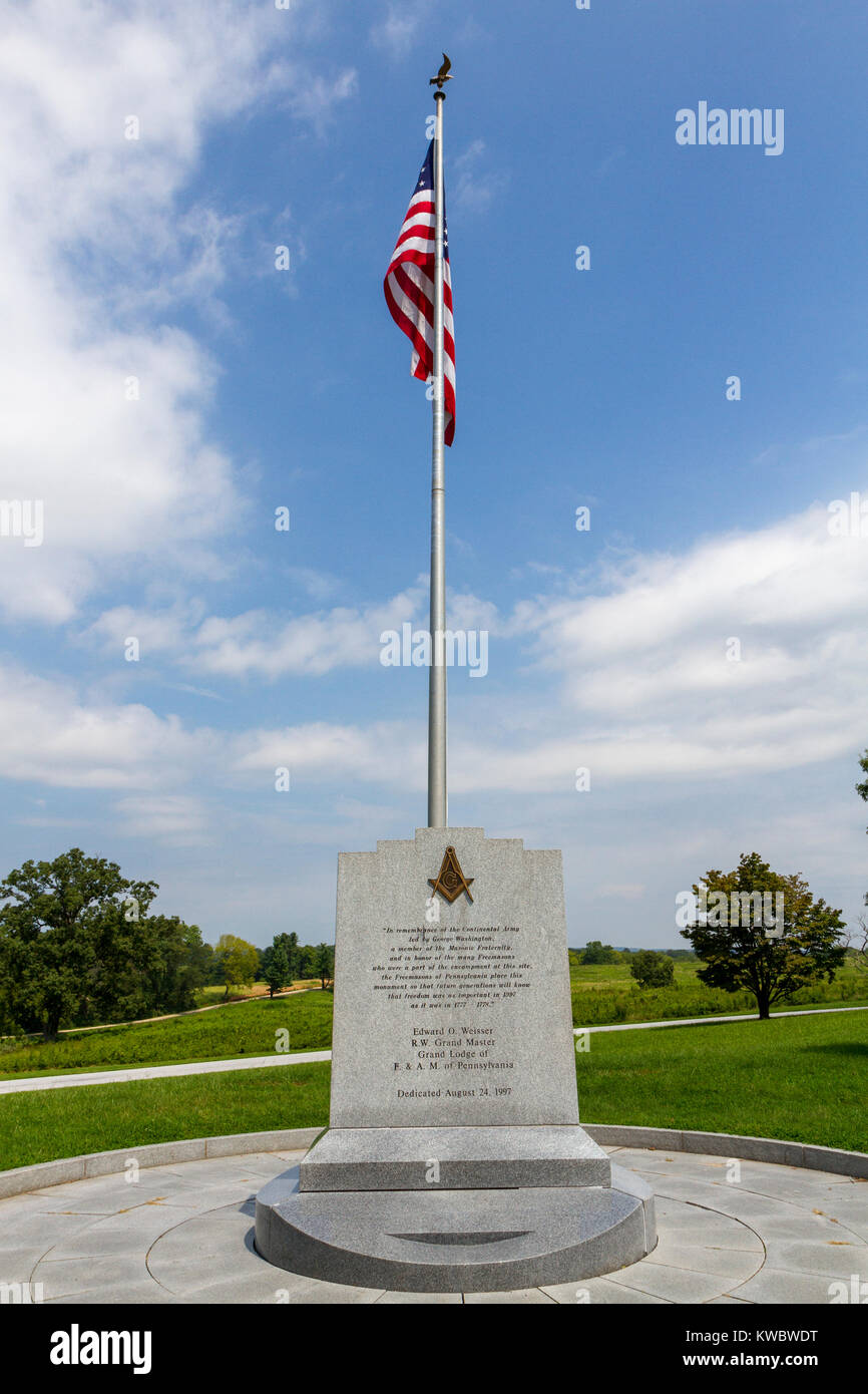 The Masonic Memorial in Valley Forge National Historical Park (U.S ...