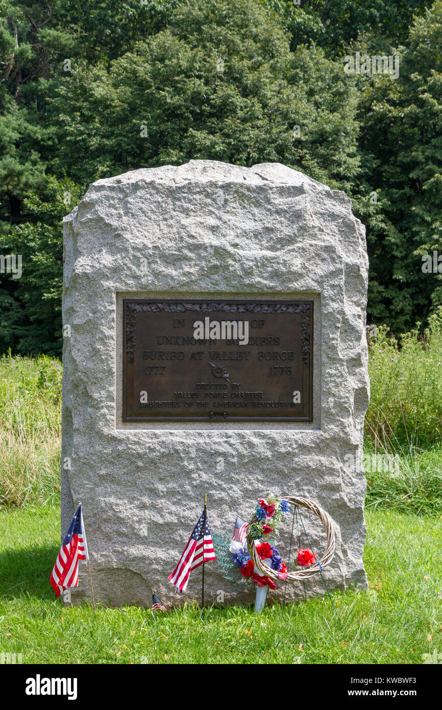 Unknown Soldiers Monument, Valley Forge National Historical Park (U.S ...