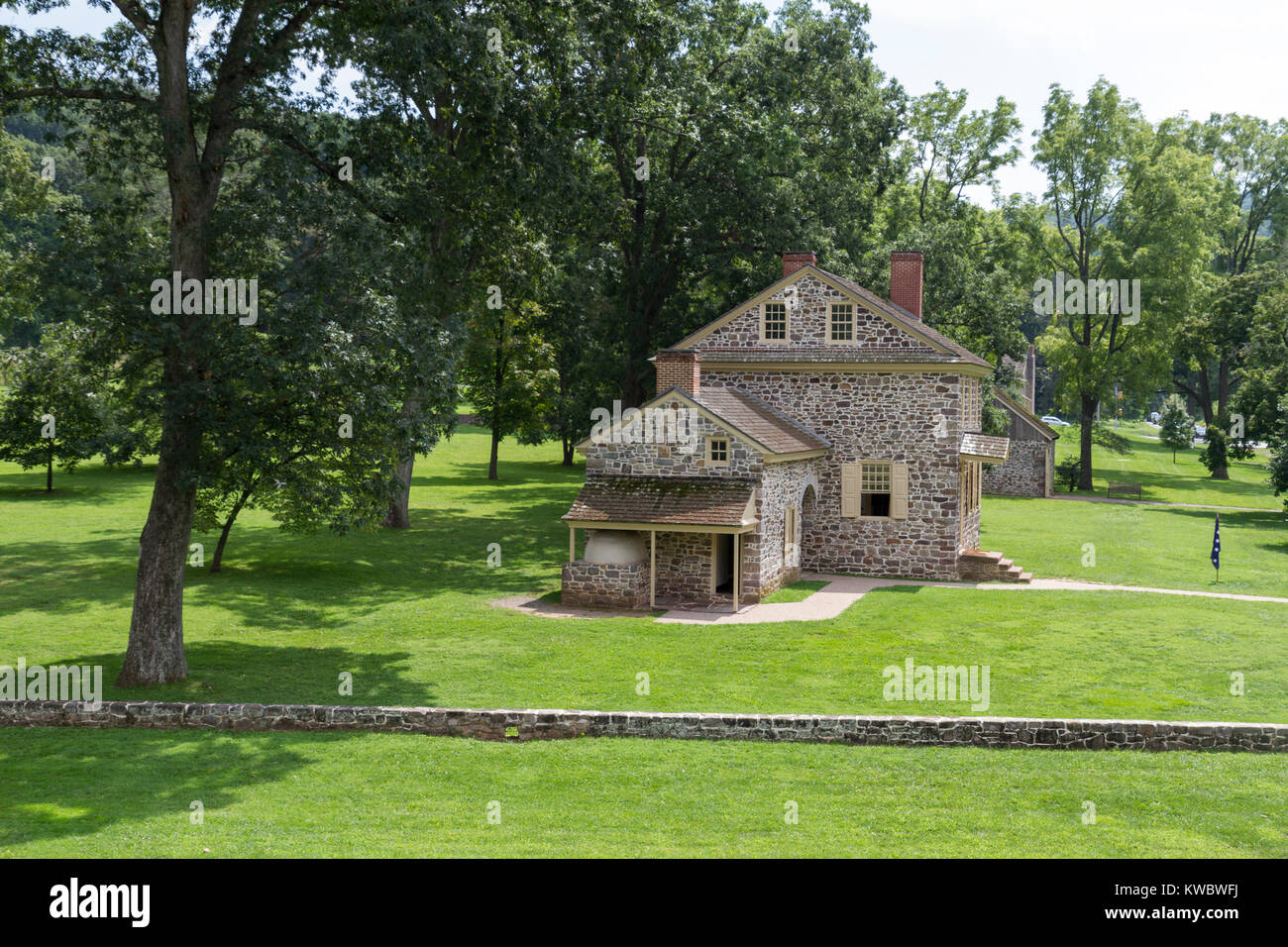 General Washington's Headquarters (Isaac Potts House), Valley Forge ...