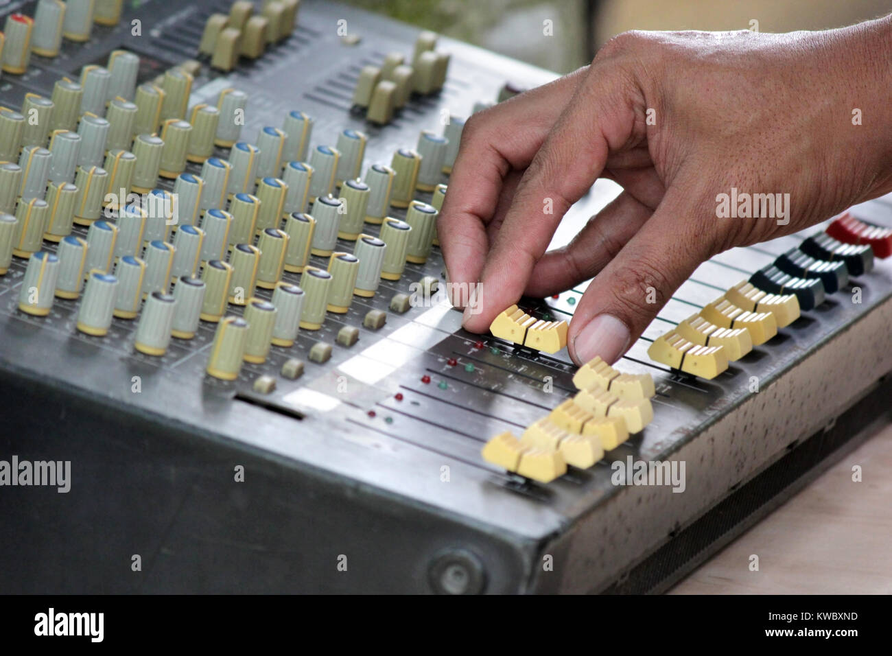 Music control panel hi-res stock photography and images - Alamy