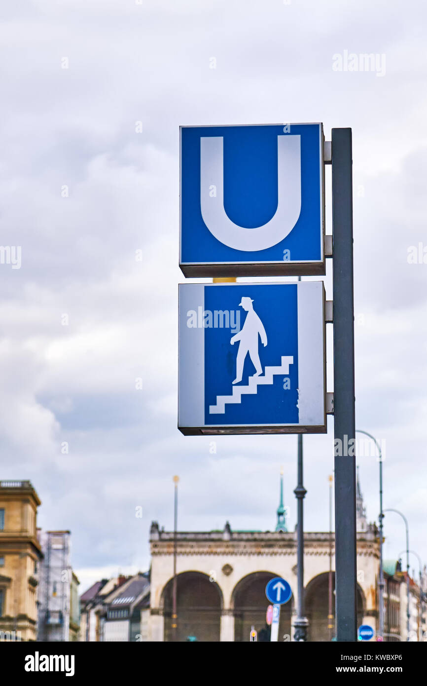 U bahn symbol hi-res stock photography and images - Alamy