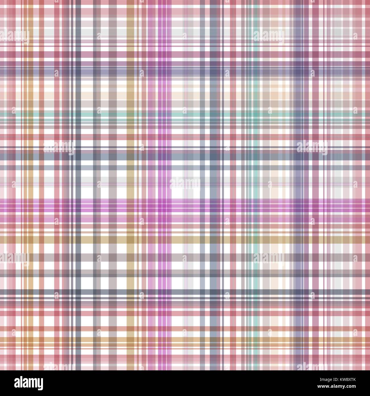 Seamless colorful checkered pattern. Vector illustration for your ...
