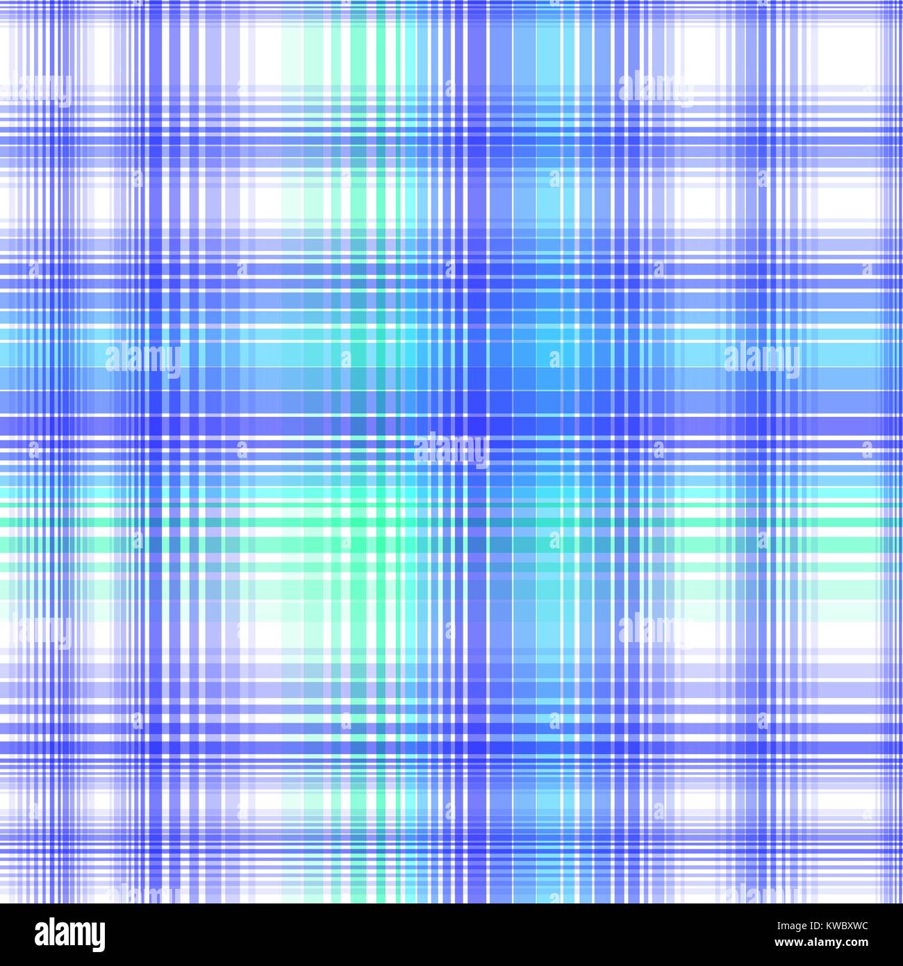 Seamless blue checkered pattern. Vector illustration for your design ...