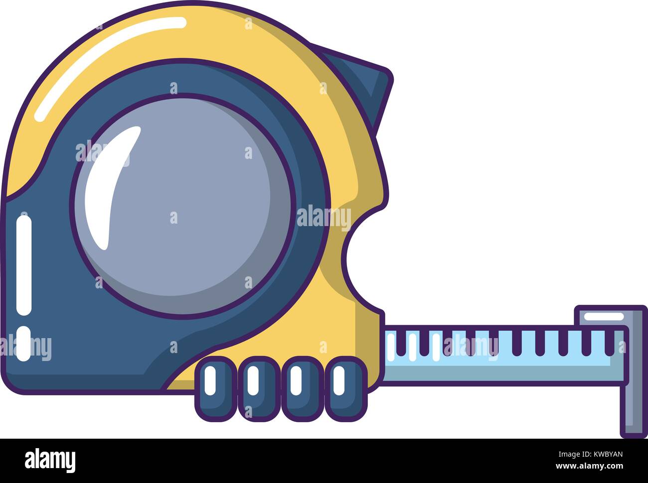 Yardstick icon, cartoon style Stock Vector Image & Art - Alamy
