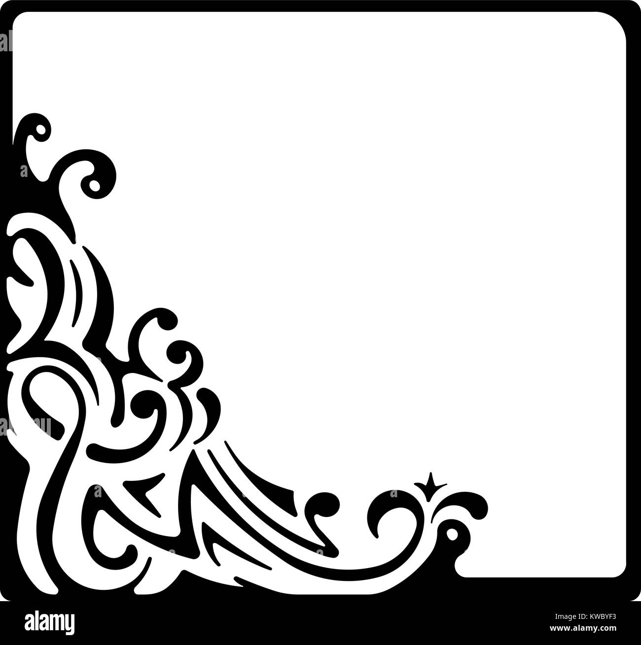 Asymmetrical border hi-res stock photography and images - Alamy