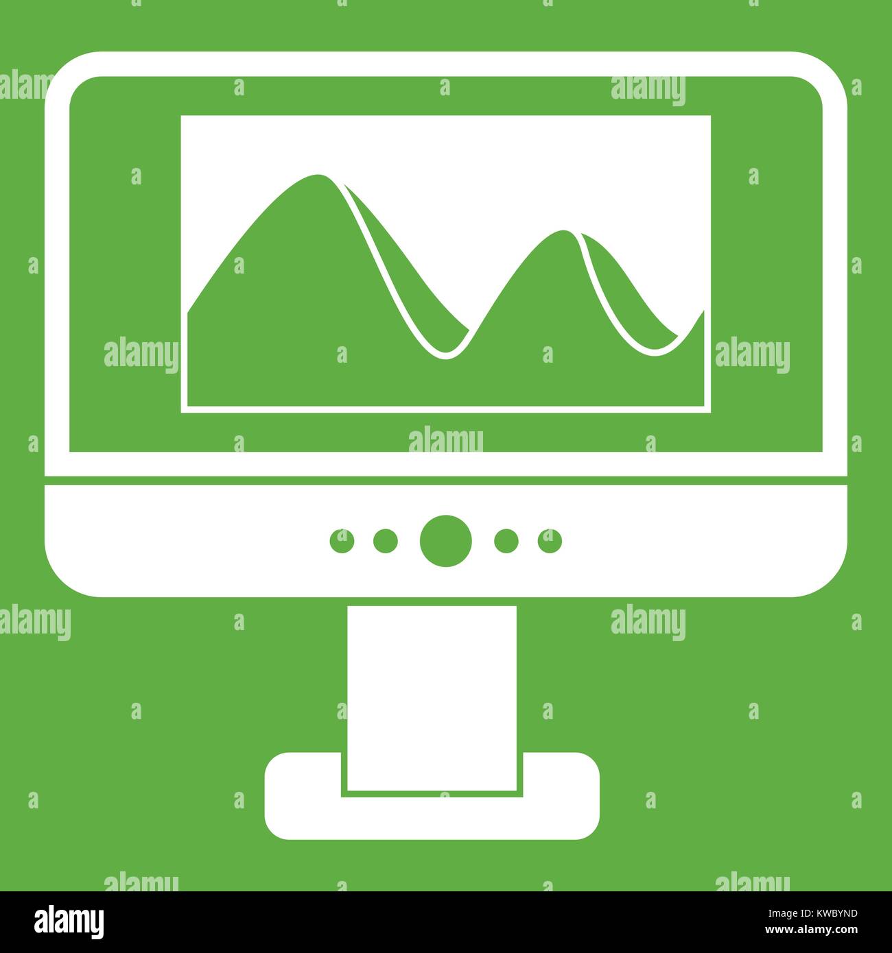 Photo frame green screen Stock Vector Images - Alamy