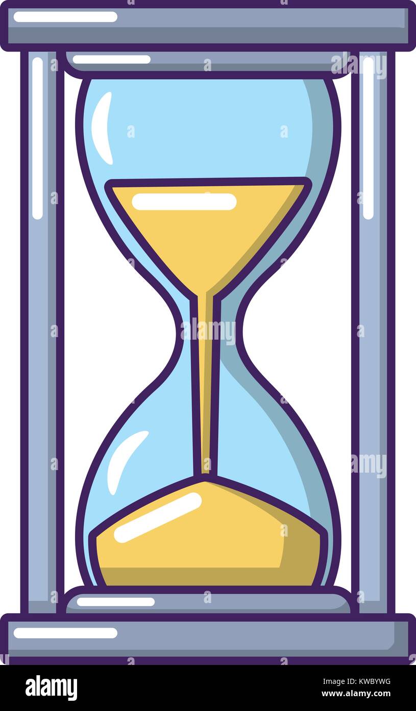 Hourglass icon, cartoon style Stock Vector Image & Art - Alamy