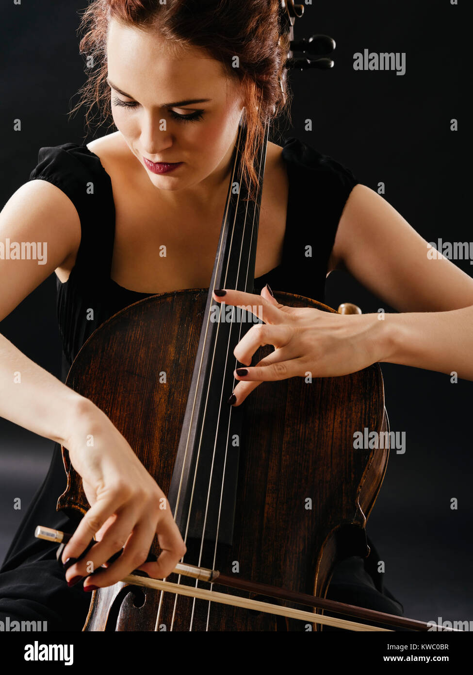Woman Cello High Resolution Stock Photography and Images - Alamy