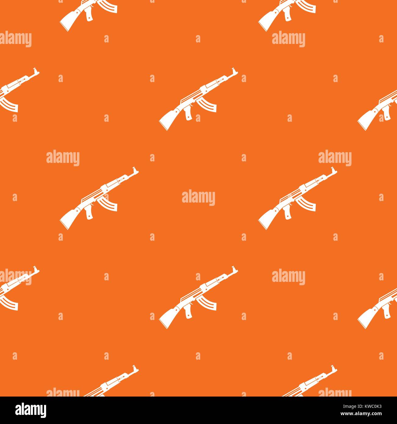Submachine gun pattern seamless Stock Vector Image & Art - Alamy