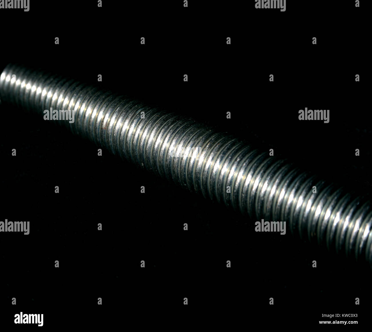 Silver, metal, shiny automotive springs on the white background Stock ...