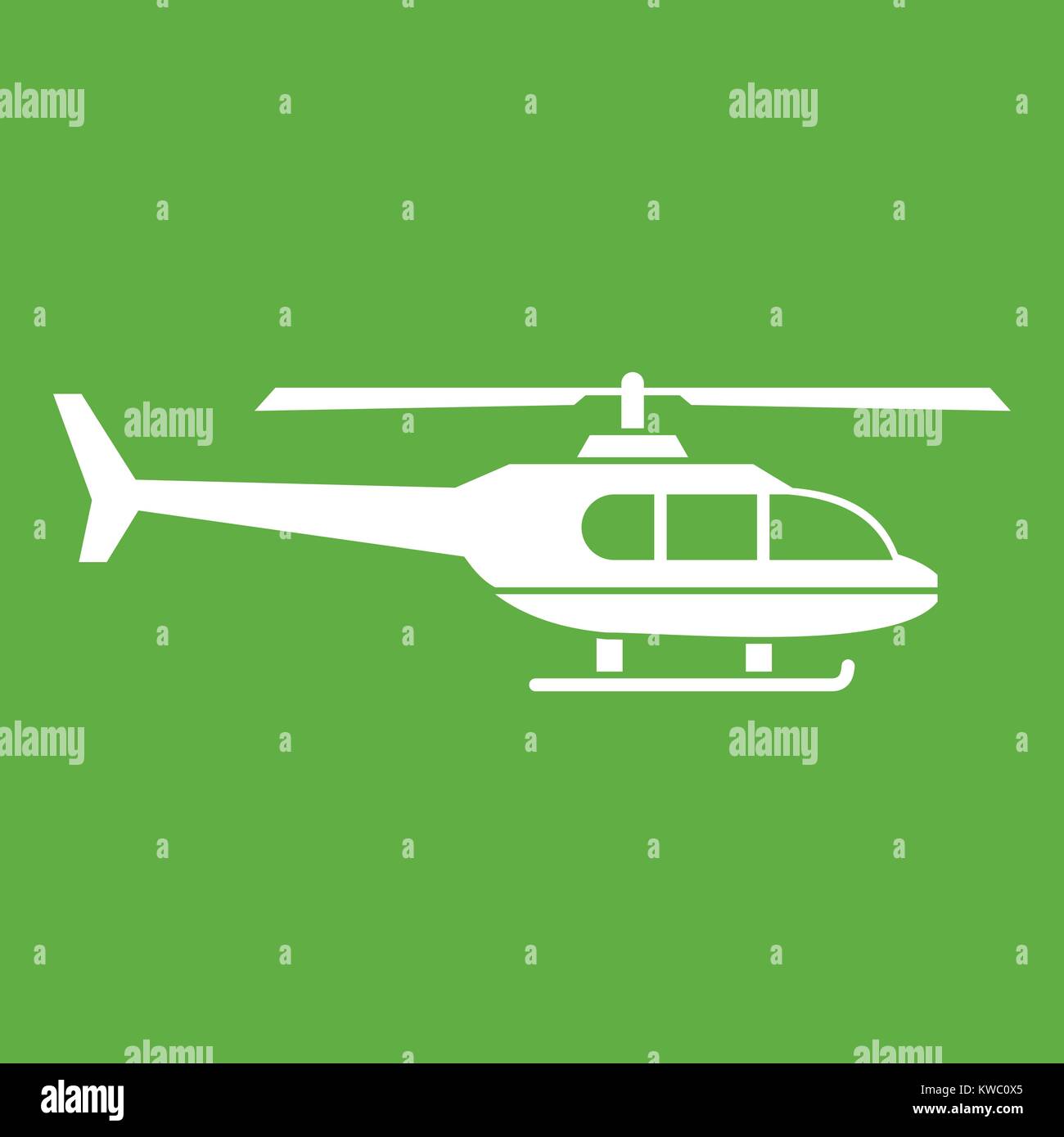 Military helicopter icon green Stock Vector Image & Art - Alamy