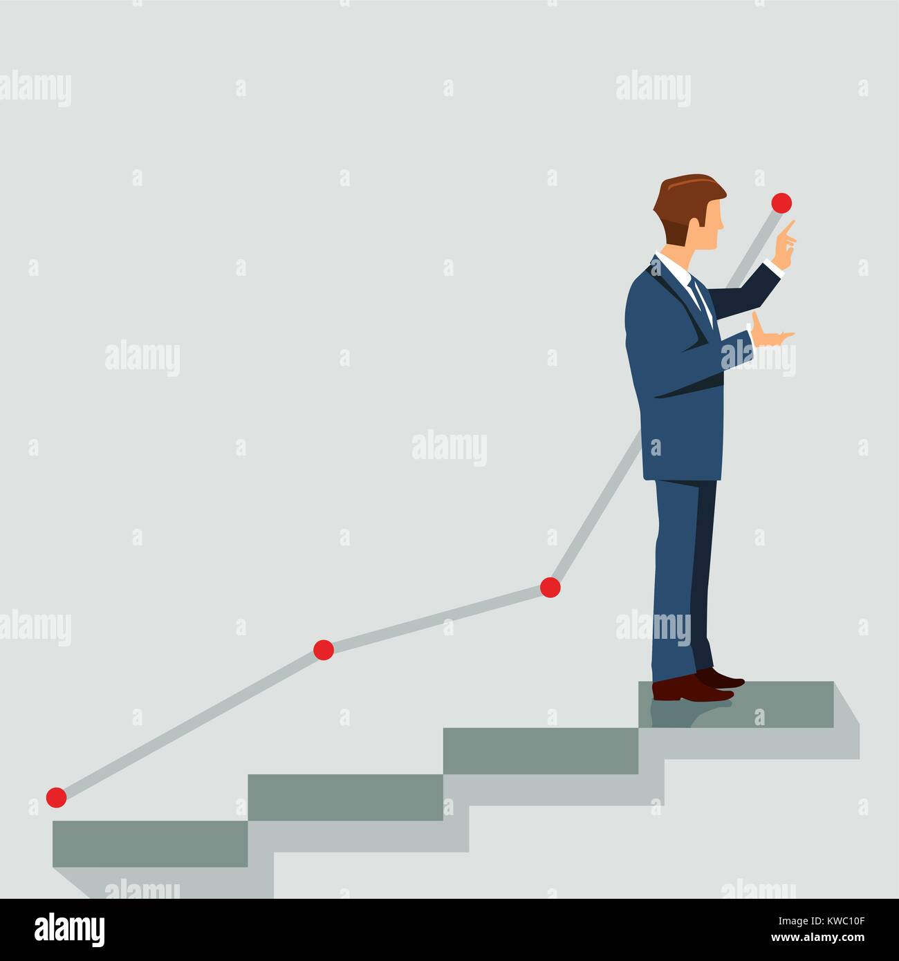 Career plan, symbol illustration Stock Vector Image & Art - Alamy