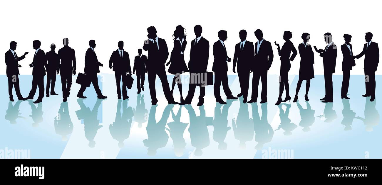 Business conference, discussion, illustration Business conference ...