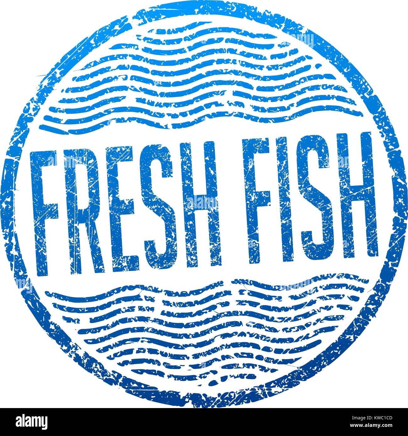 Fish stamp Stock Vector Images - Alamy