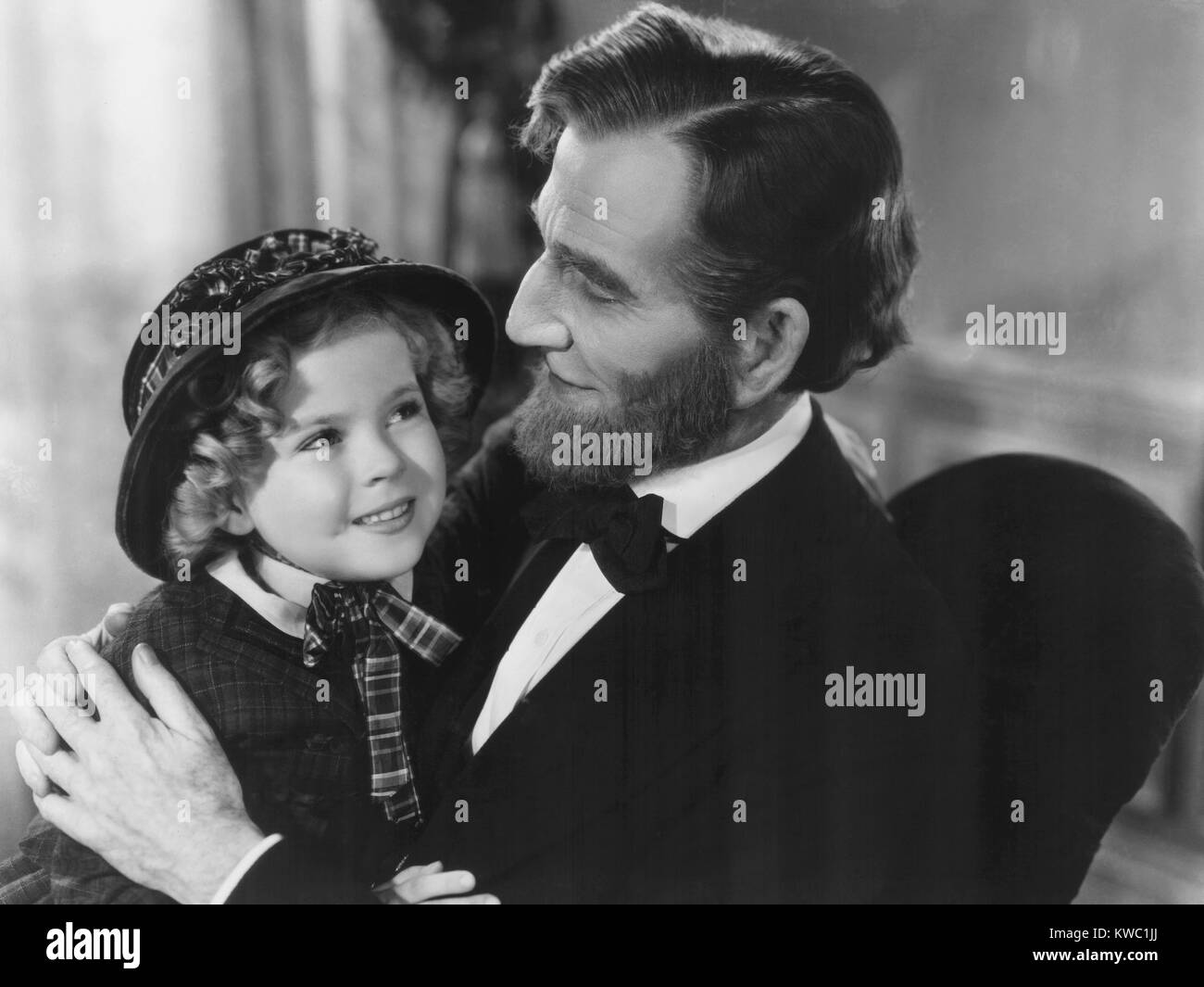 THE LITTLEST REBEL, from left: Shirley Temple, Frank McGlynn Sr. as ...