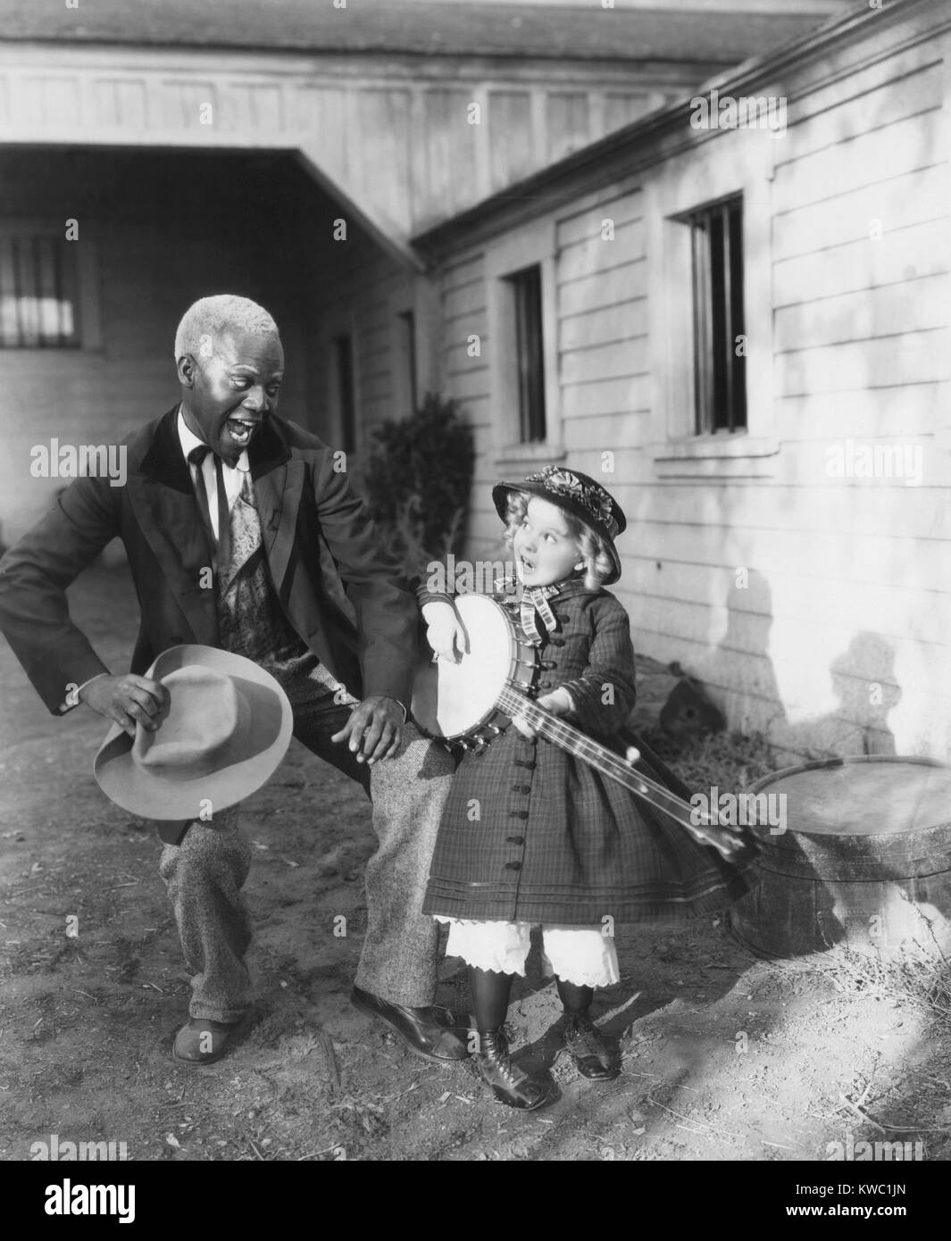THE LITTLEST REBEL, from left: Bill Robinson, Shirley Temple, 1935, TM ...