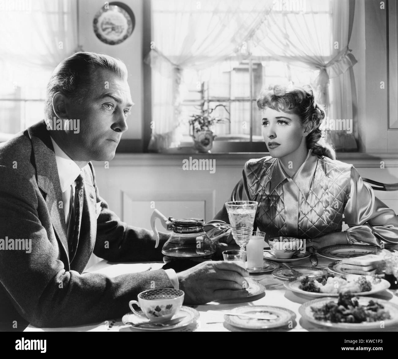 THE LOCKET, from left, Brian Aherne, Laraine Day, 1946 Stock Photo - Alamy