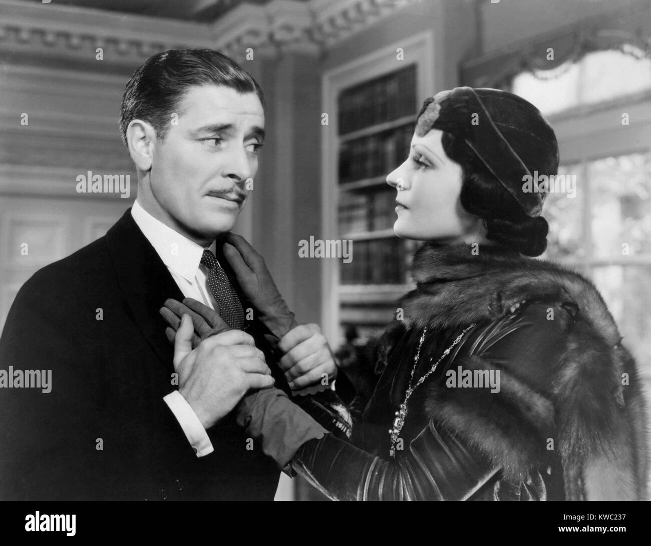 THE MASQUERADER, from left, Ronald Colman, Juliette Compton, 1933 Stock ...