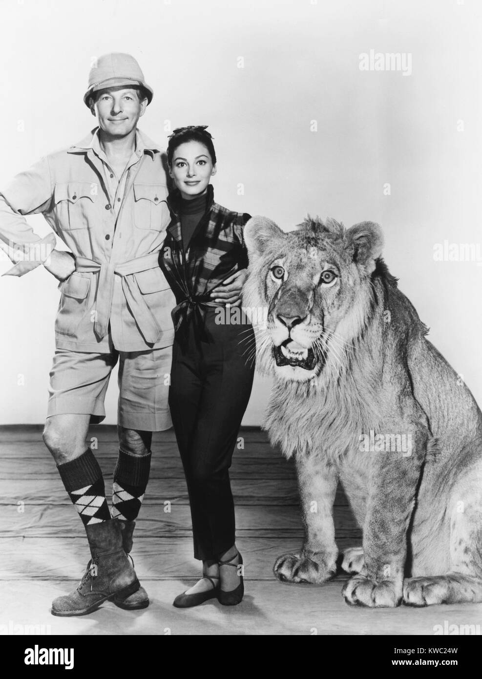 MERRY ANDREW, from left: Danny Kaye, Pier Angeli, 1958 Stock Photo - Alamy