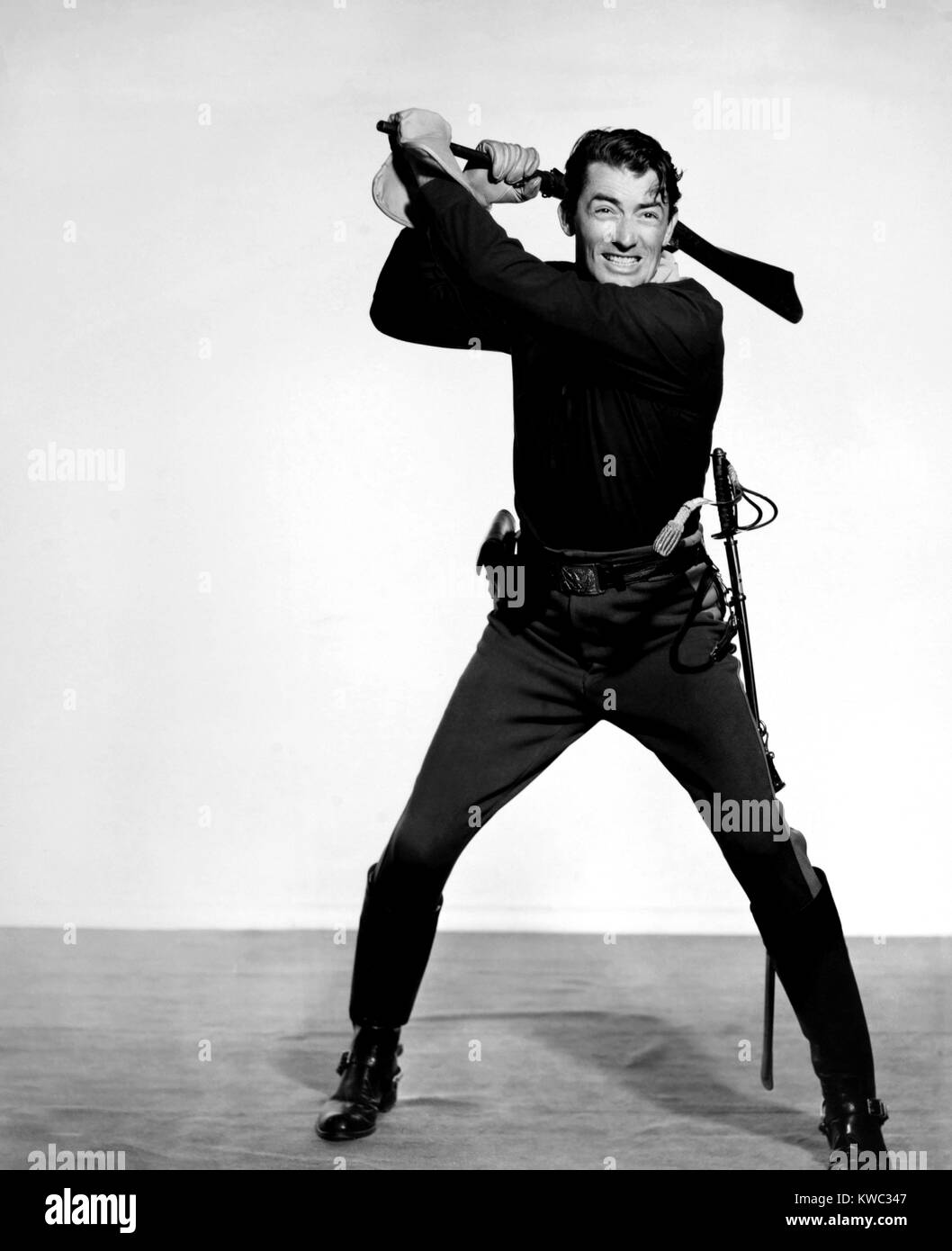 ONLY THE VALIANT, Gregory Peck, 1951 Stock Photo - Alamy