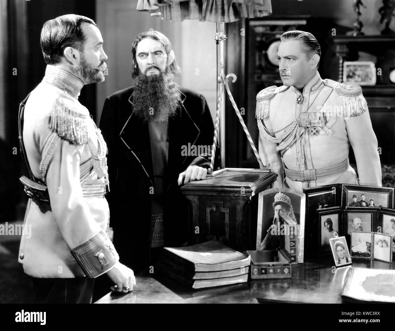 Rasputin And The Empress From Left Ralph Morgan Lionel Barrymore