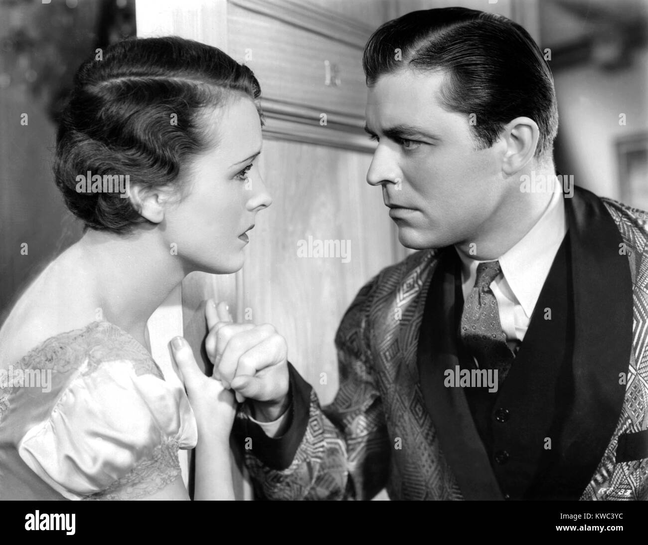 RETURN OF THE TERROR, from left, Mary Astor, Lyle Talbot, 1934 Stock ...