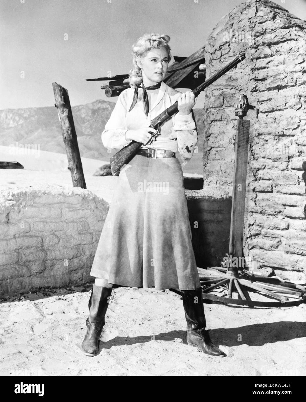 RIDE LONESOME, Karen Steele, 1959 Stock Photo - Alamy