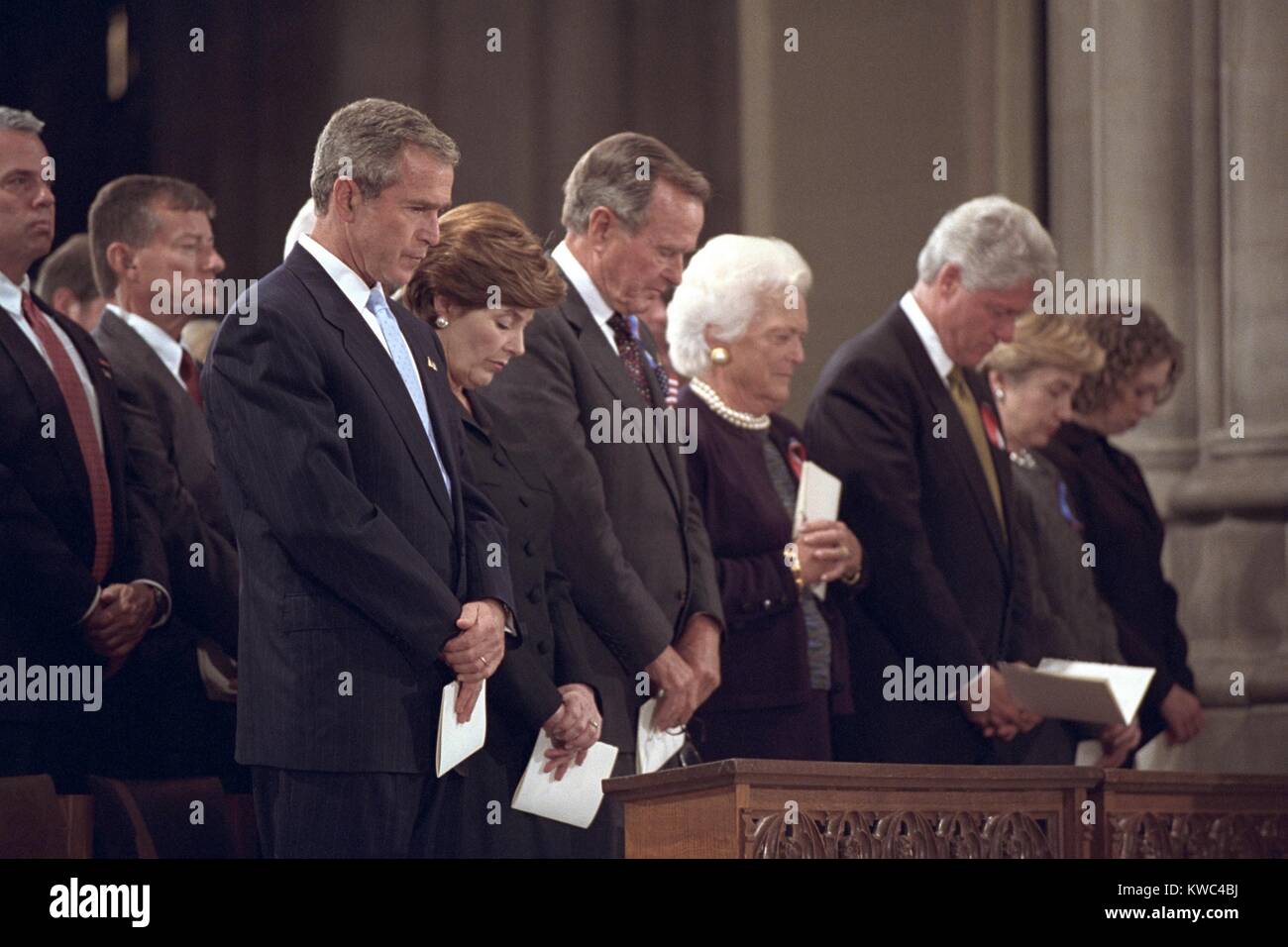 National day prayer bush hi-res stock photography and images - Alamy