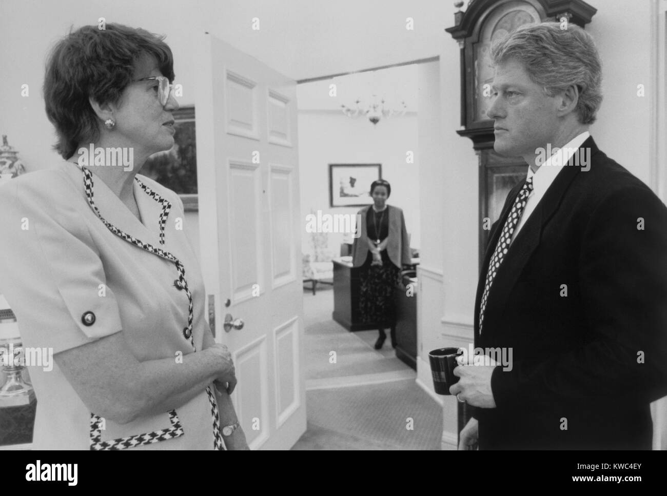 President Bill Clinton and Attorney General Janet Reno. Her most ...