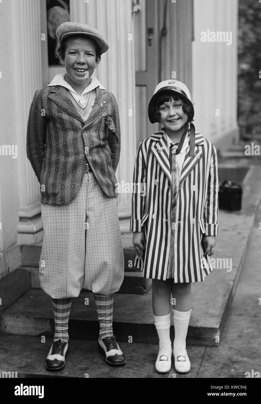 Mickey Daniels and Peggy Eames, child stars in 'Our Gang' comedies at ...