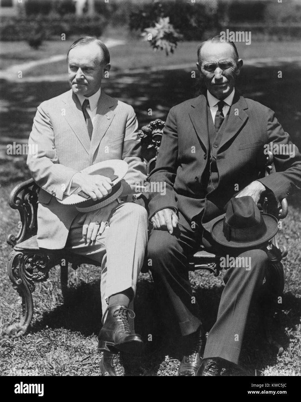 John calvin coolidge jr Black and White Stock Photos & Images - Alamy