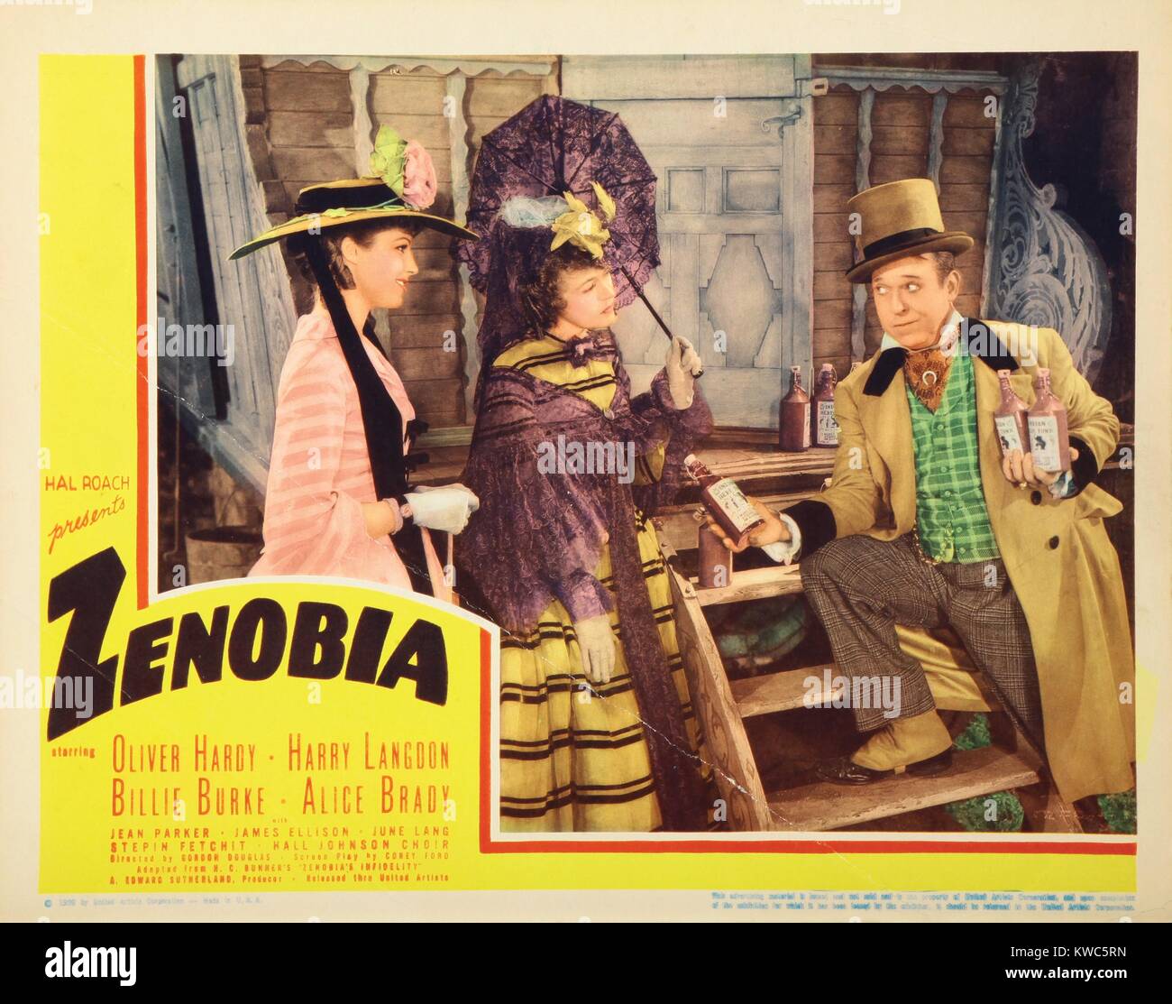ZENOBIA, from left: Jean Parker, June Lang, Harry Langdon, 1939 Stock ...