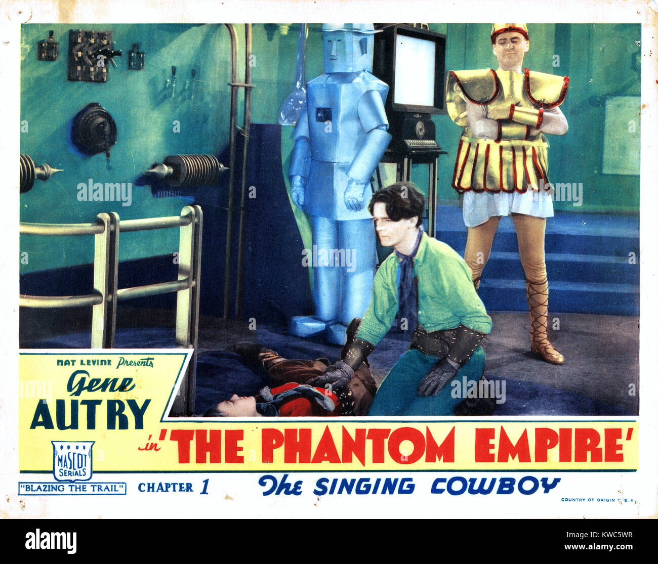 THE PHANTOM EMPIRE, Chapter 1: The Singing Cowboy, 1935 Stock Photo - Alamy