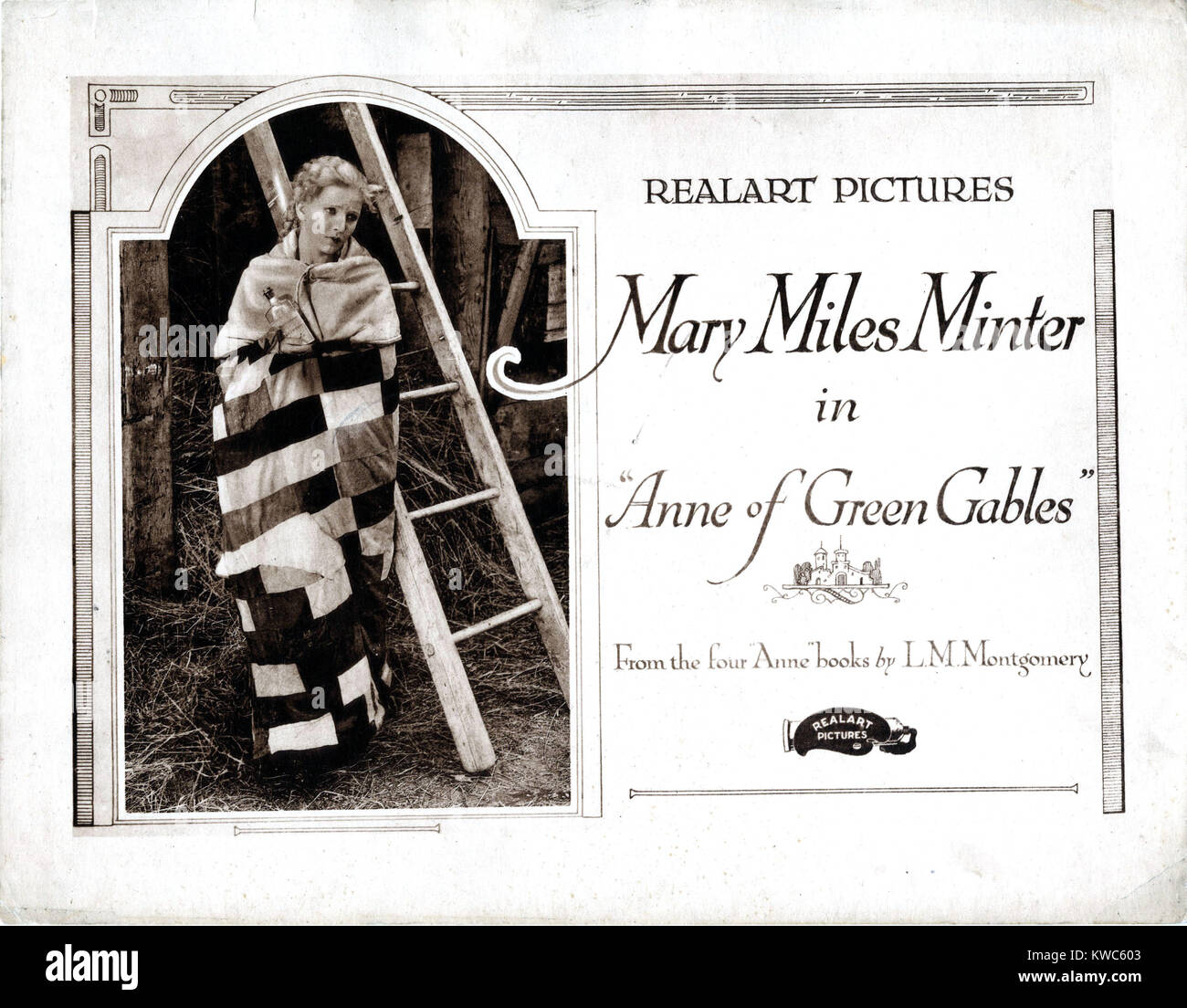 ANNE OF GREEN GABLES, Mary Miles Minter, 1919 Stock Photo - Alamy