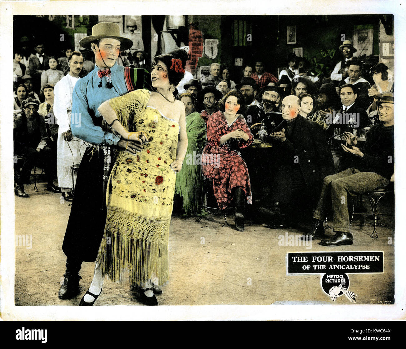 THE FOUR HORSEMEN OF THE APOCALYPSE, Rudolph Valentino, Beatrice ...