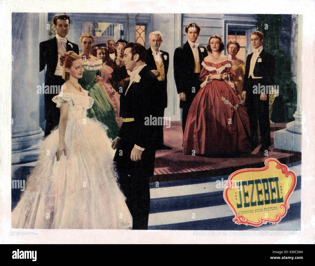 JEZEBEL, from left, Bette Davis, Spring Byington, George Brent, Henry O ...